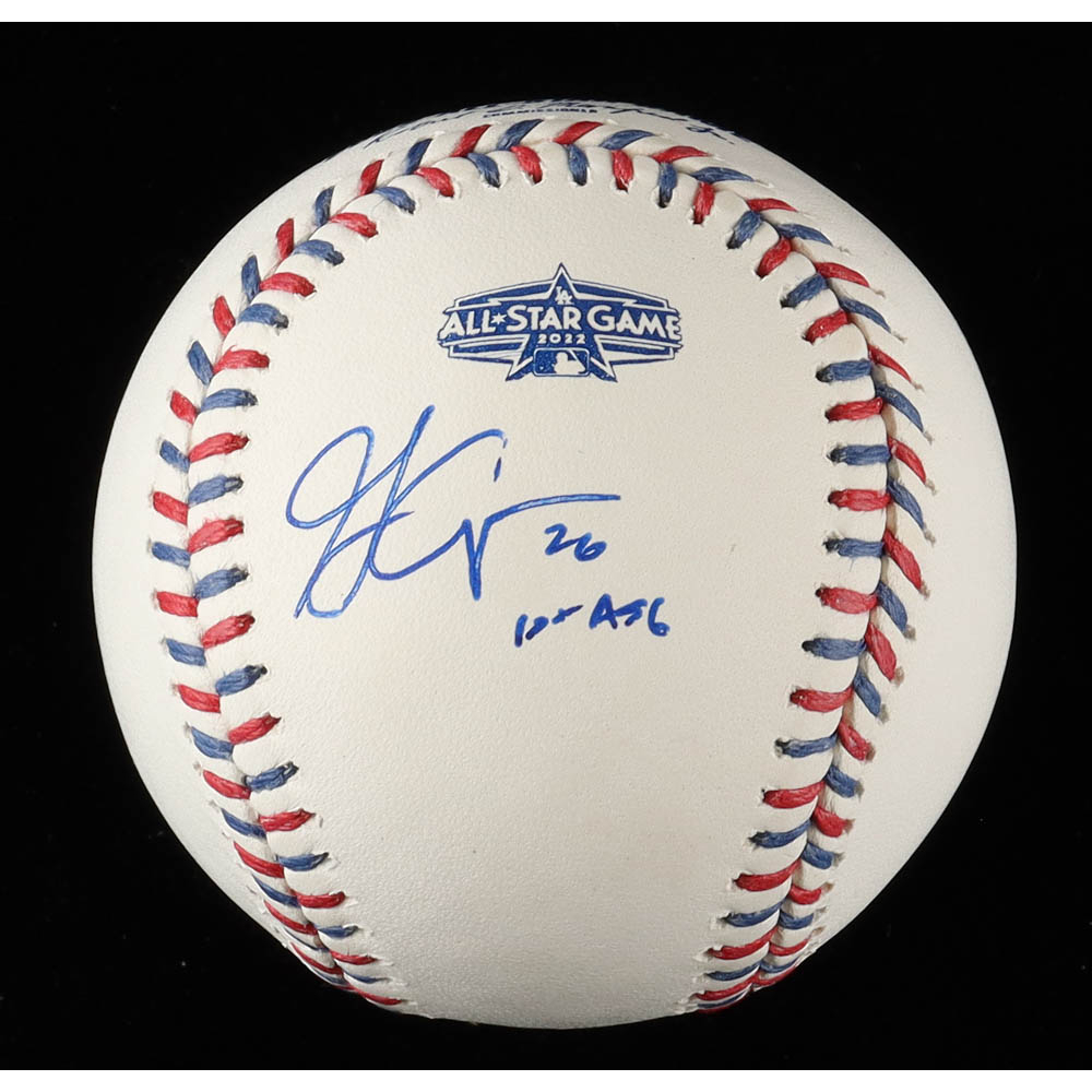 Garrett Cooper Signed 2022 All-Star Game Baseball Inscribed "1st ASG ...