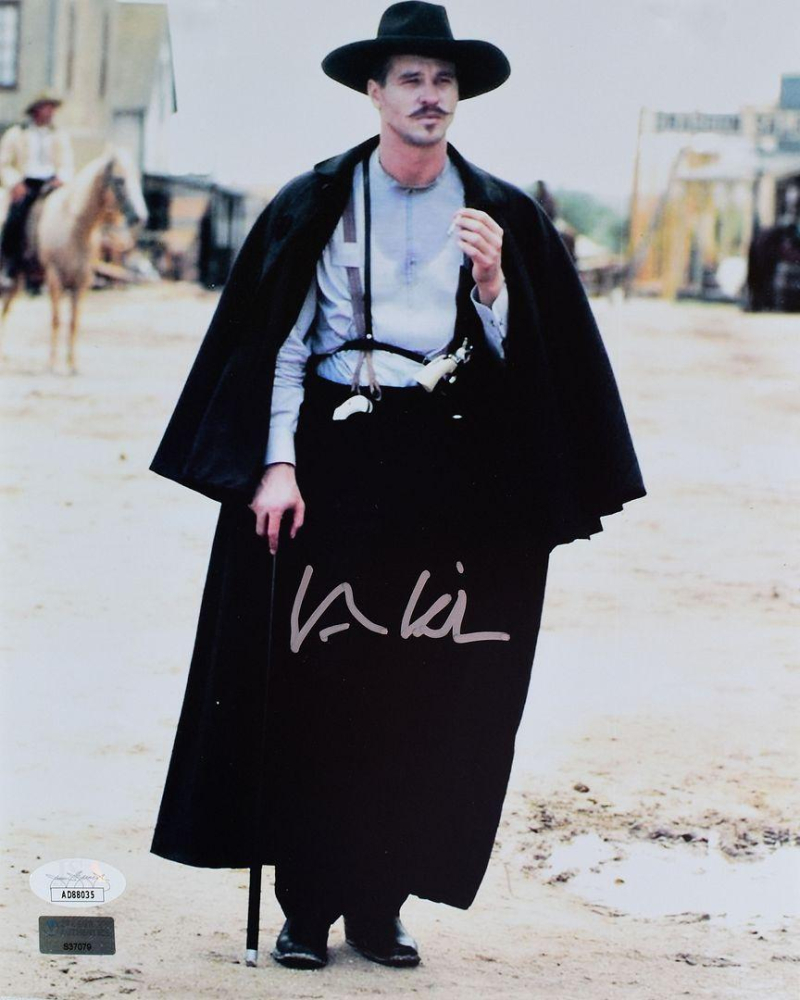 Val Kilmer Signed "Tombstone" 8x10 Photo (JSA) | Pristine Auction
