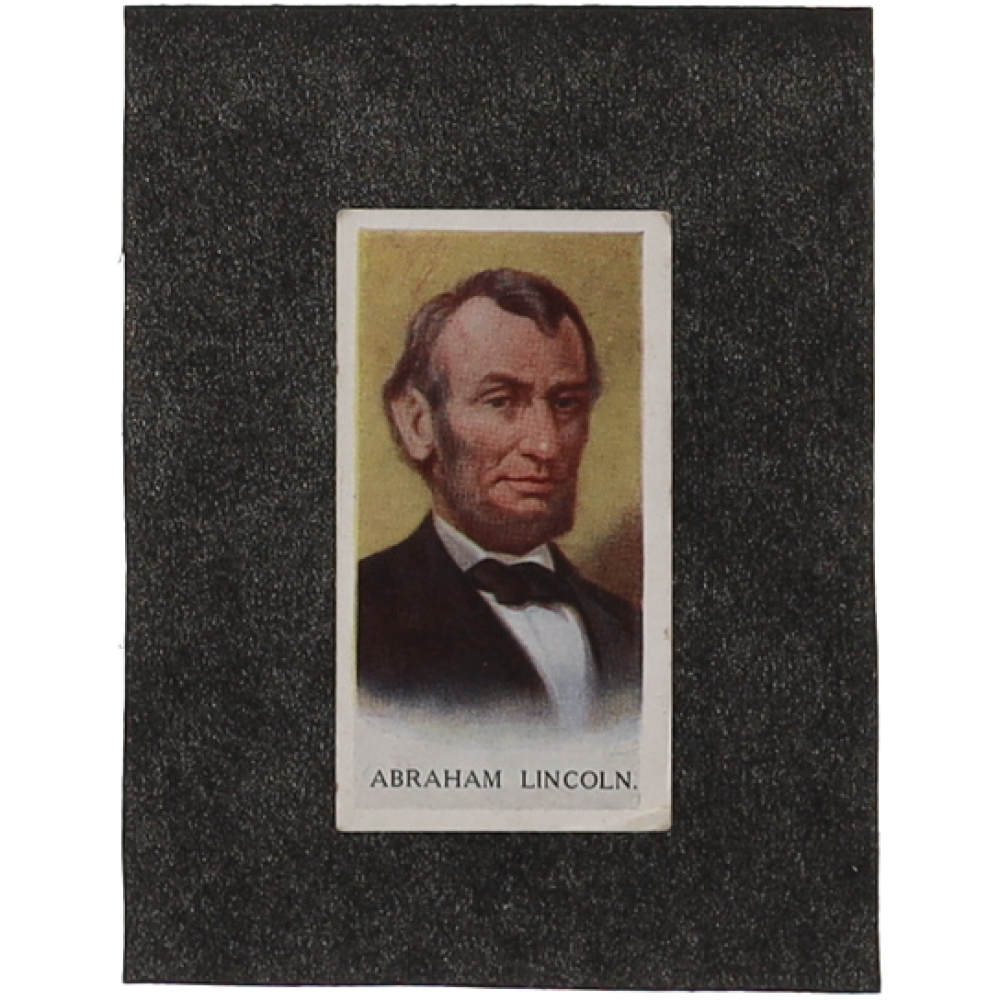 Abraham Lincoln 1927 Carreras Famous Men #7 | Pristine Auction