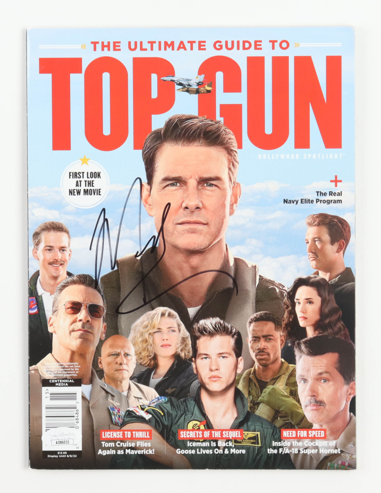Miles Teller Signed "Top Gun" Magazine (JSA) | Pristine Auction
