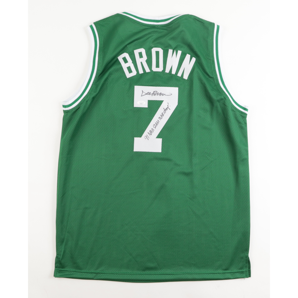 Dee Brown Signed Jersey Inscribed "91 NBA Slam Dunk Champ!" (JSA ...