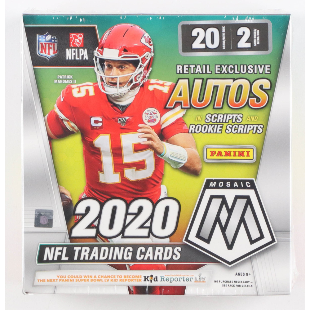 2020 Panini Mosaic Football Mega Box with (10) Packs | Pristine Auction