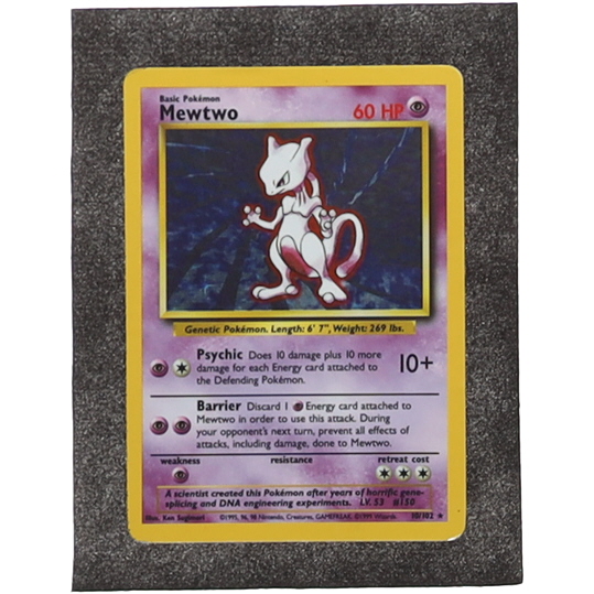 Mewtwo 1999 Pokemon Base Unlimited #10 Holo | Pristine Auction