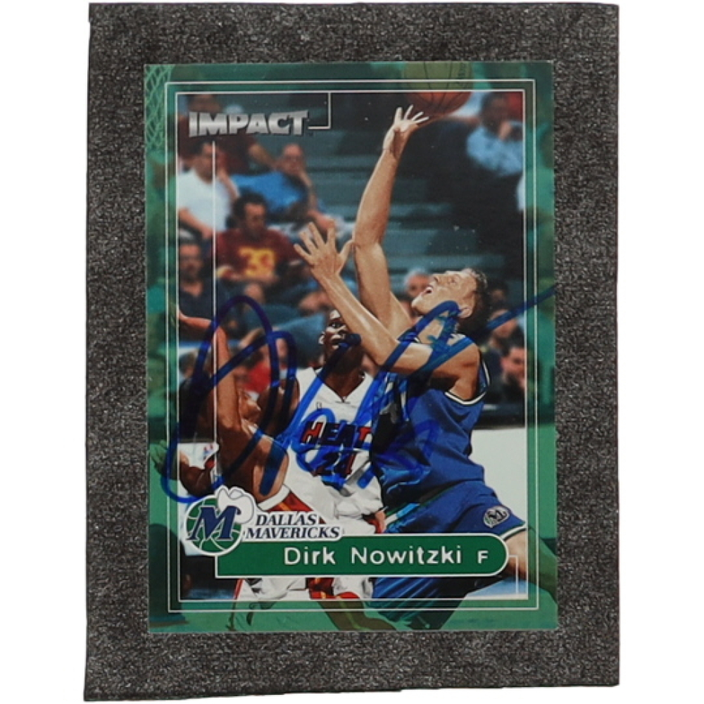 Dirk Nowitzki Signed 1999-00 SkyBox Impact #84 (JSA) | Pristine Auction