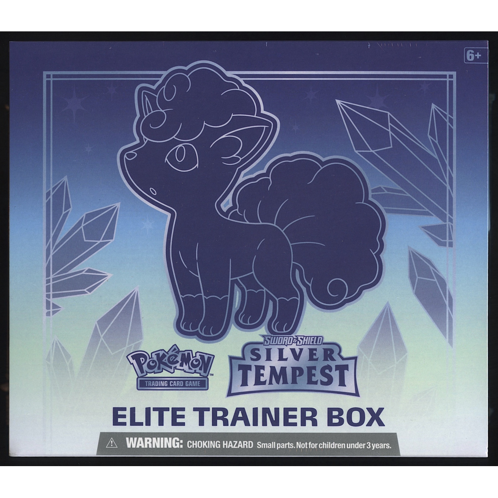 Pokemon Sword & Shield: Silver Tempest Elite Trainer Box | Pristine Auction