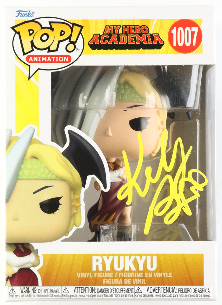 Katelyn Barr Signed "My Hero Academia" #1007 Ryukyu Funko Pop! Vinyl ...