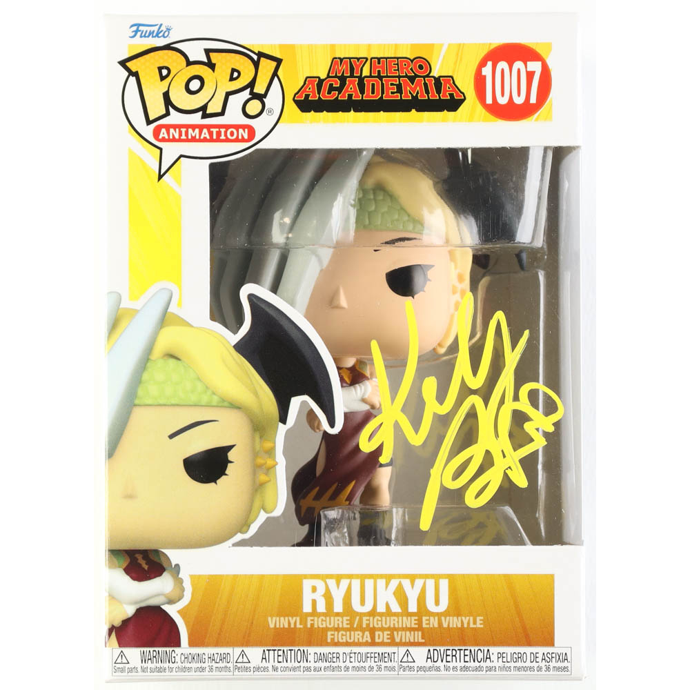 Katelyn Barr Signed "My Hero Academia" #1007 Ryukyu Funko Pop! Vinyl ...
