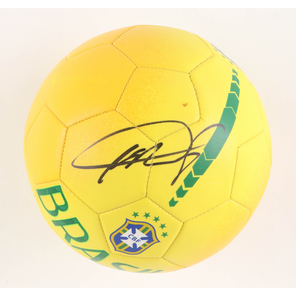 Kaka Signed Nike Brazil National Team Soccer Ball (Beckett) | Pristine ...