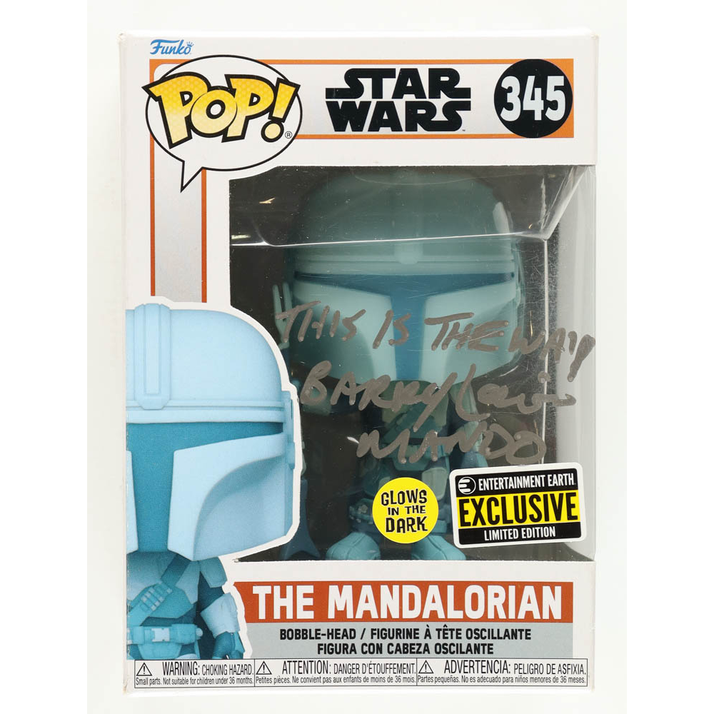 Barry Lowin Signed "Star Wars: The Mandalorian" #345 The Mandalorian ...
