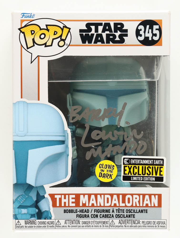 Barry Lowin Signed "Star Wars: The Mandalorian" #345 The Mandalorian ...
