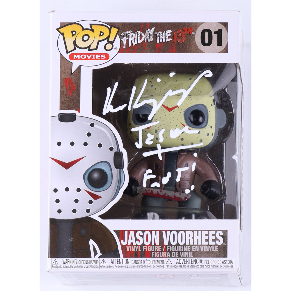 Ken Kirzinger Signed "Friday the 13th" #01 Jason Voorhees Funko Pop ...