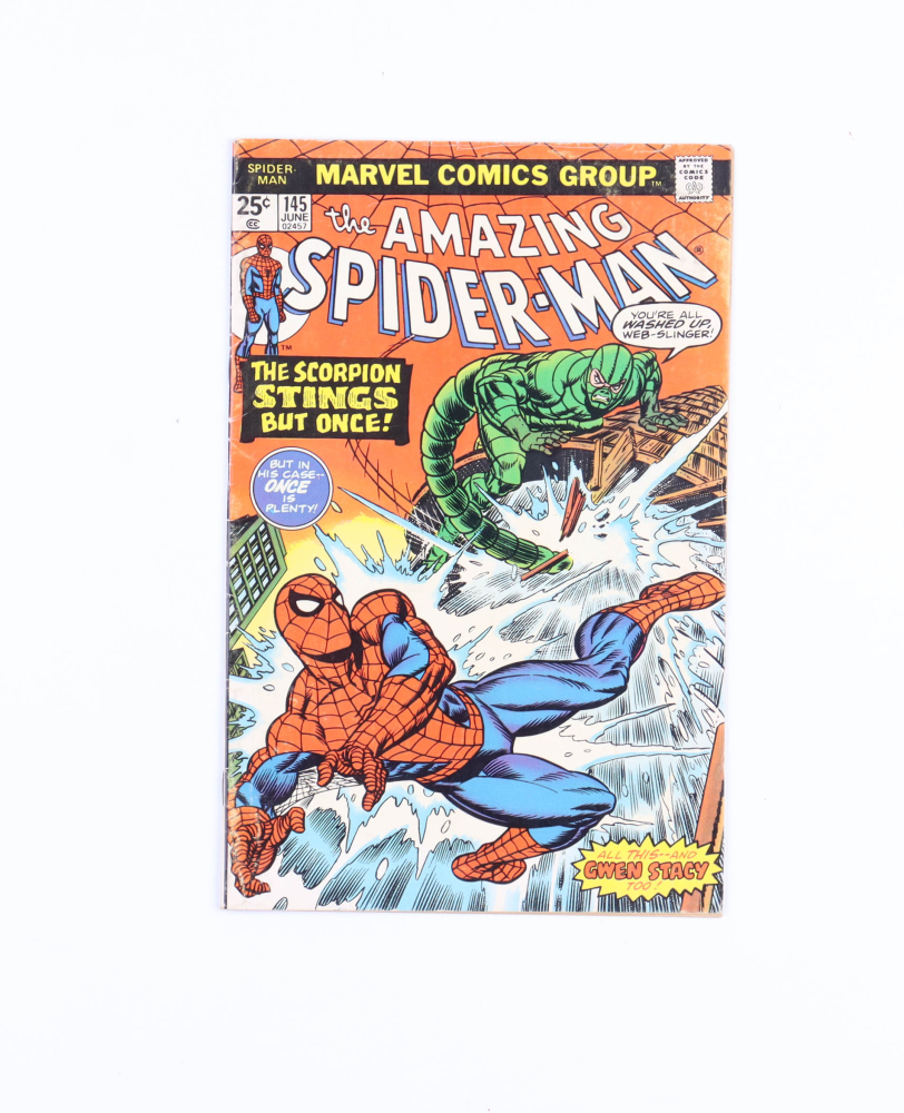 1975 "The Amazing Spider-Man" Issue #145 Marvel Comic Book | Pristine ...
