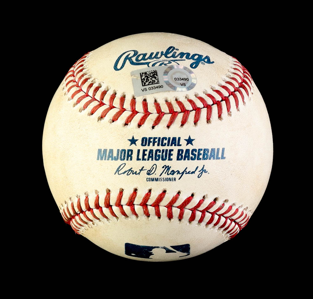 2020 Game-Used Ball OML Baseball (MLB) | Pristine Auction