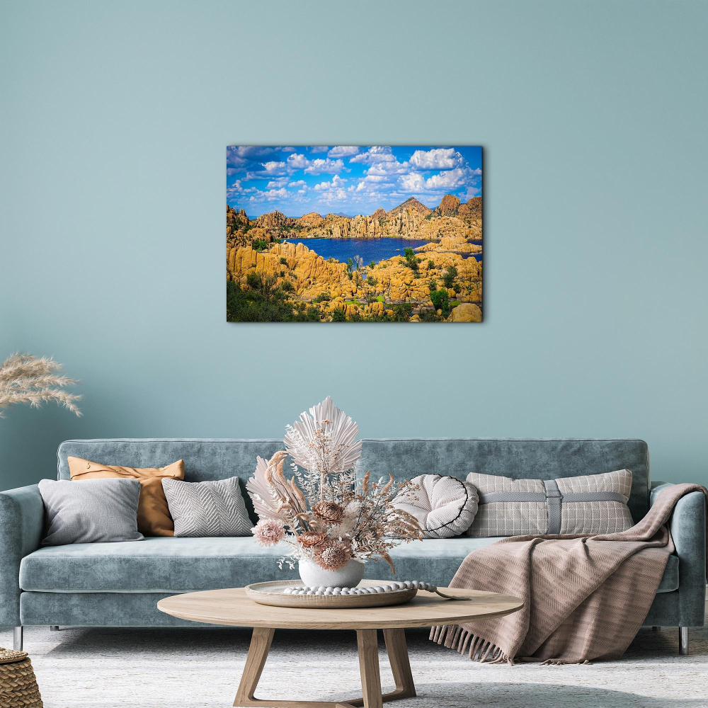 Adam Utz "Granite Dells v1" Giclee Print on Aluminum Composite Panel ...