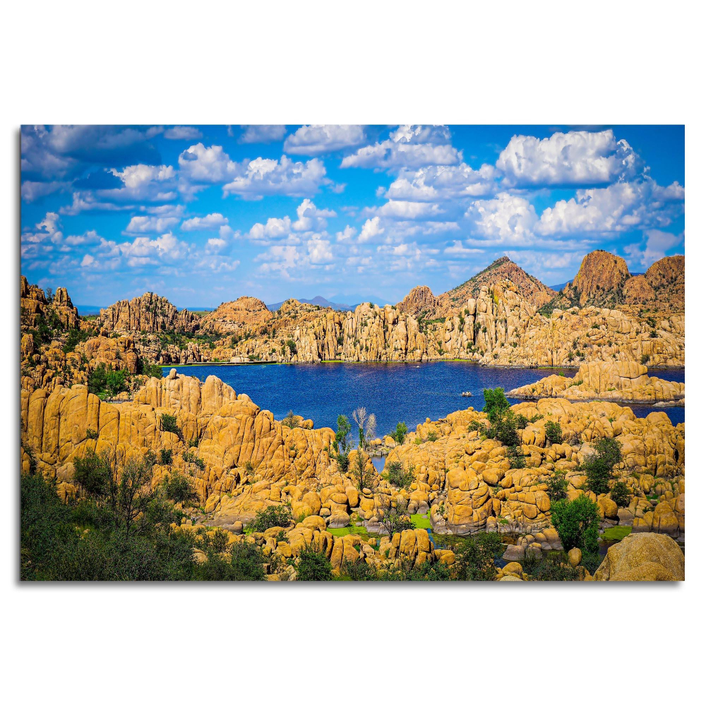 Adam Utz "Granite Dells v1" Giclee Print on Aluminum Composite Panel ...