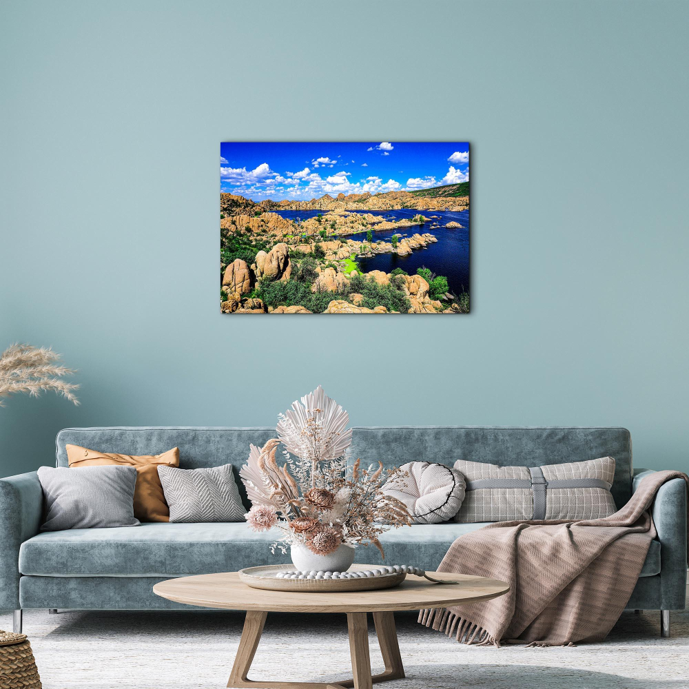 Adam Utz "Granite Dells v2" Giclee Print on Aluminum Composite Panel ...