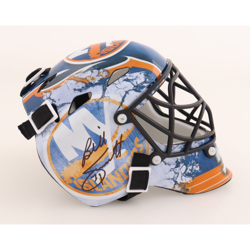 Billy Smith Signed Islanders Mini Hockey Goalie Mask (JSA) | Pristine ...