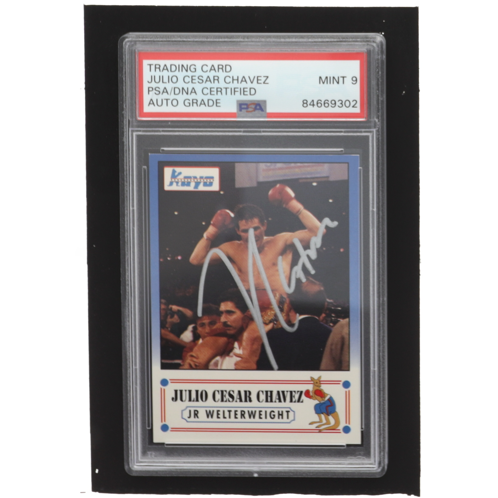Julio Cesar Chavez Signed Trading Card (PSA) | Pristine Auction