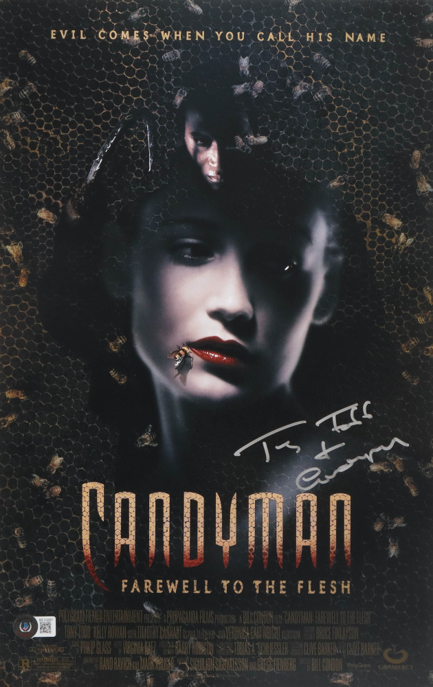 Tony Todd Signed "Candyman" 12x18 Photo Inscribed "Candyman" (Beckett ...