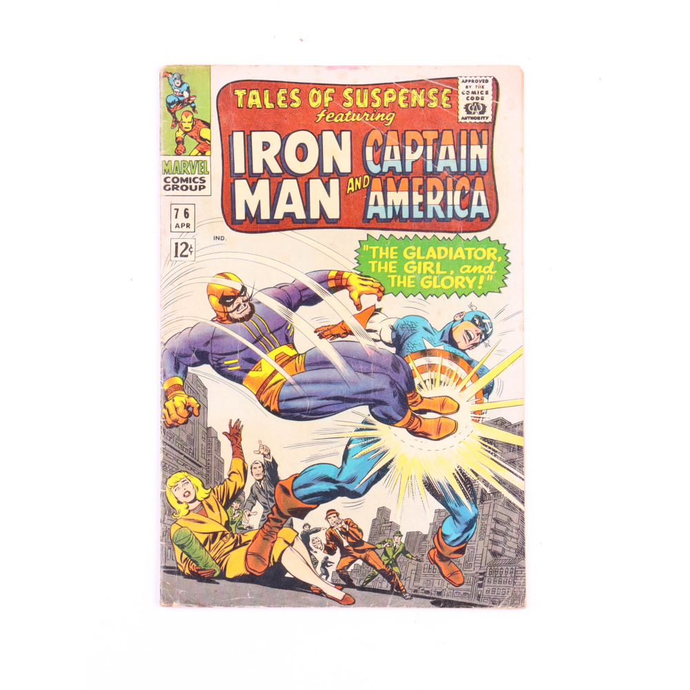 1966 "Tales Of Suspense" Issue #76 Marvel Comic Book | Pristine Auction