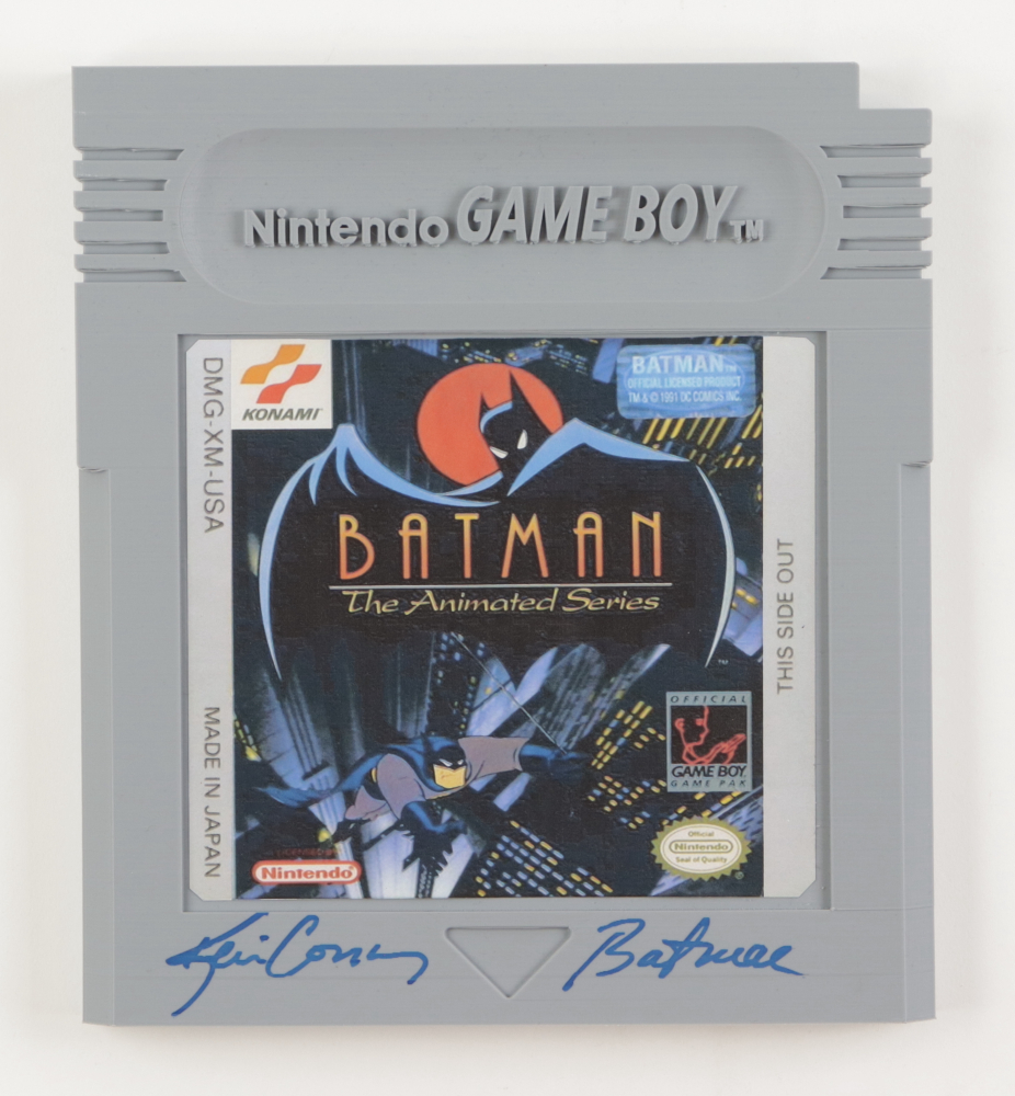 Kevin Conroy Signed "Batman: The Animated Series" Nintendo Gameboy ...