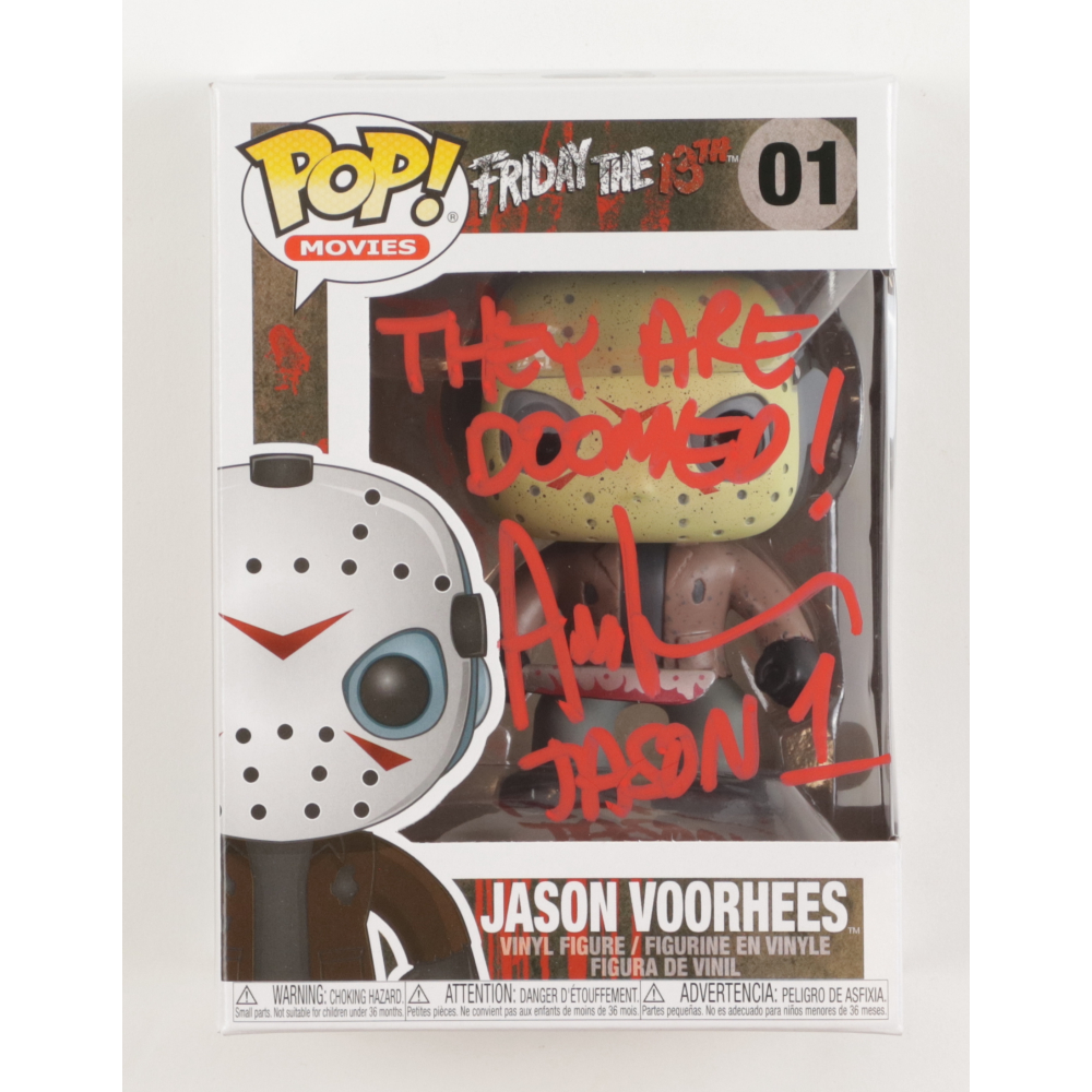 Ari Lehman Signed "Friday the 13th" #01 Jason Voorhees Funko Pop! Vinyl ...