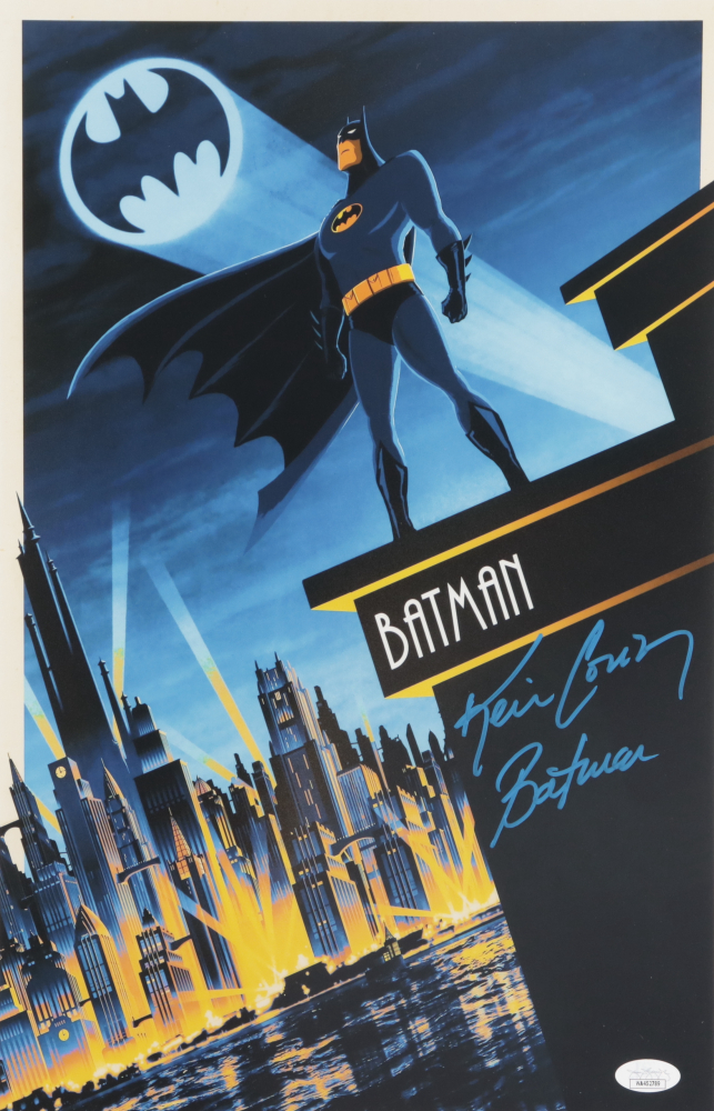 Kevin Conroy Signed "Batman: The Animated Series" 11x17 Photo Inscribed ...