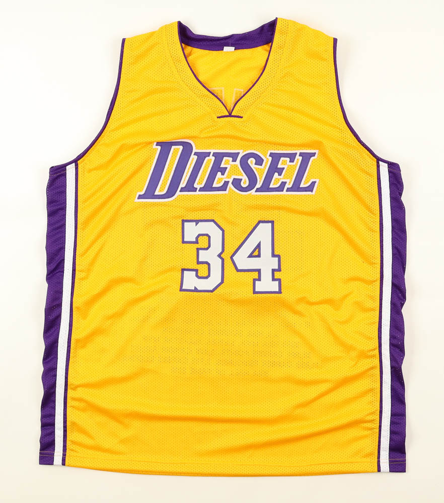 Shaquille O'Neal Signed Career Highlight Stat Jersey (Beckett ...