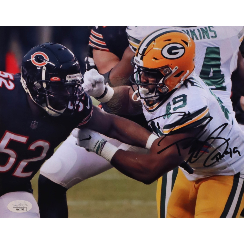 Dominique Dafney Signed Packers 8x10 Photo (JSA) | Pristine Auction