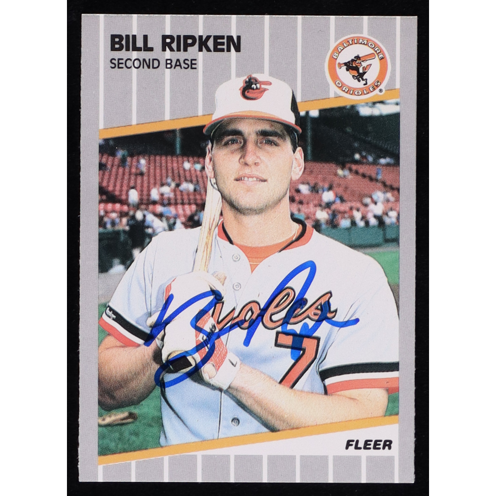 Bill Ripken Signed 1989 Fleer #616E RC (Beckett) | Pristine Auction