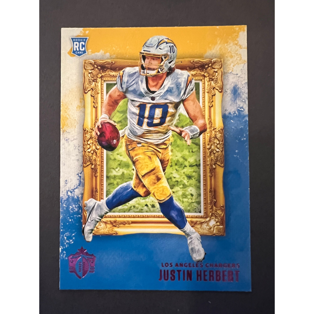 Justin Herbert 2020 Gridiron Kings Pink #3 RC | Pristine Auction
