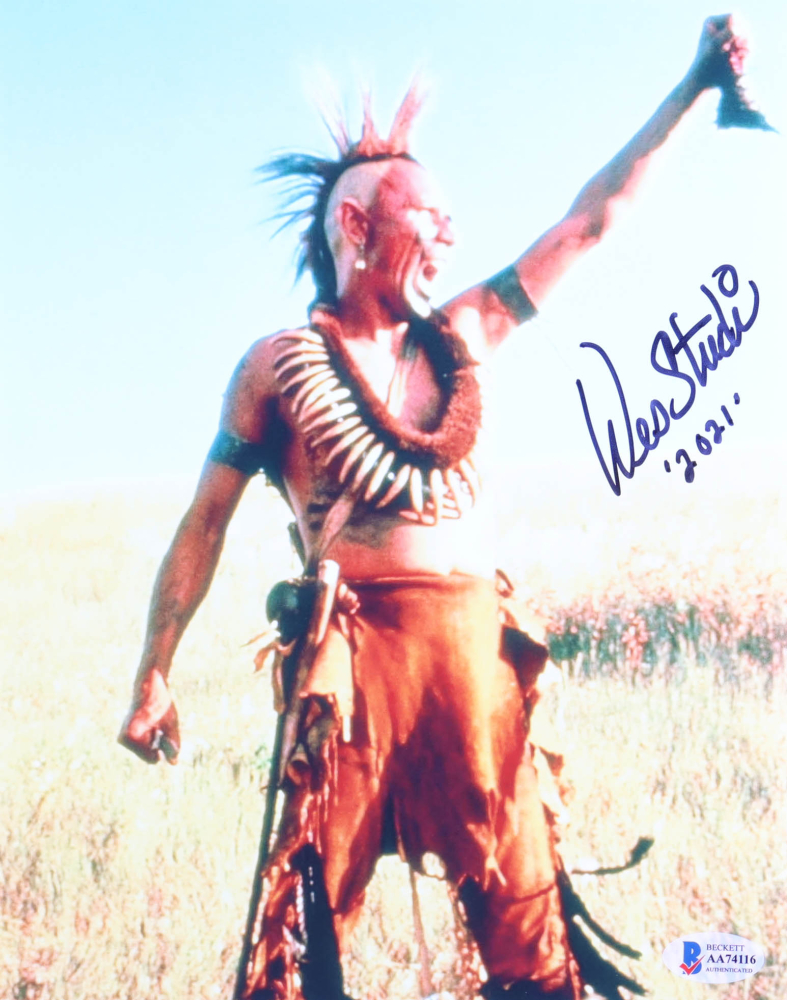 Wes Studi Signed "Geronimo: An American Legend" 8x10 Photo Inscribed ...