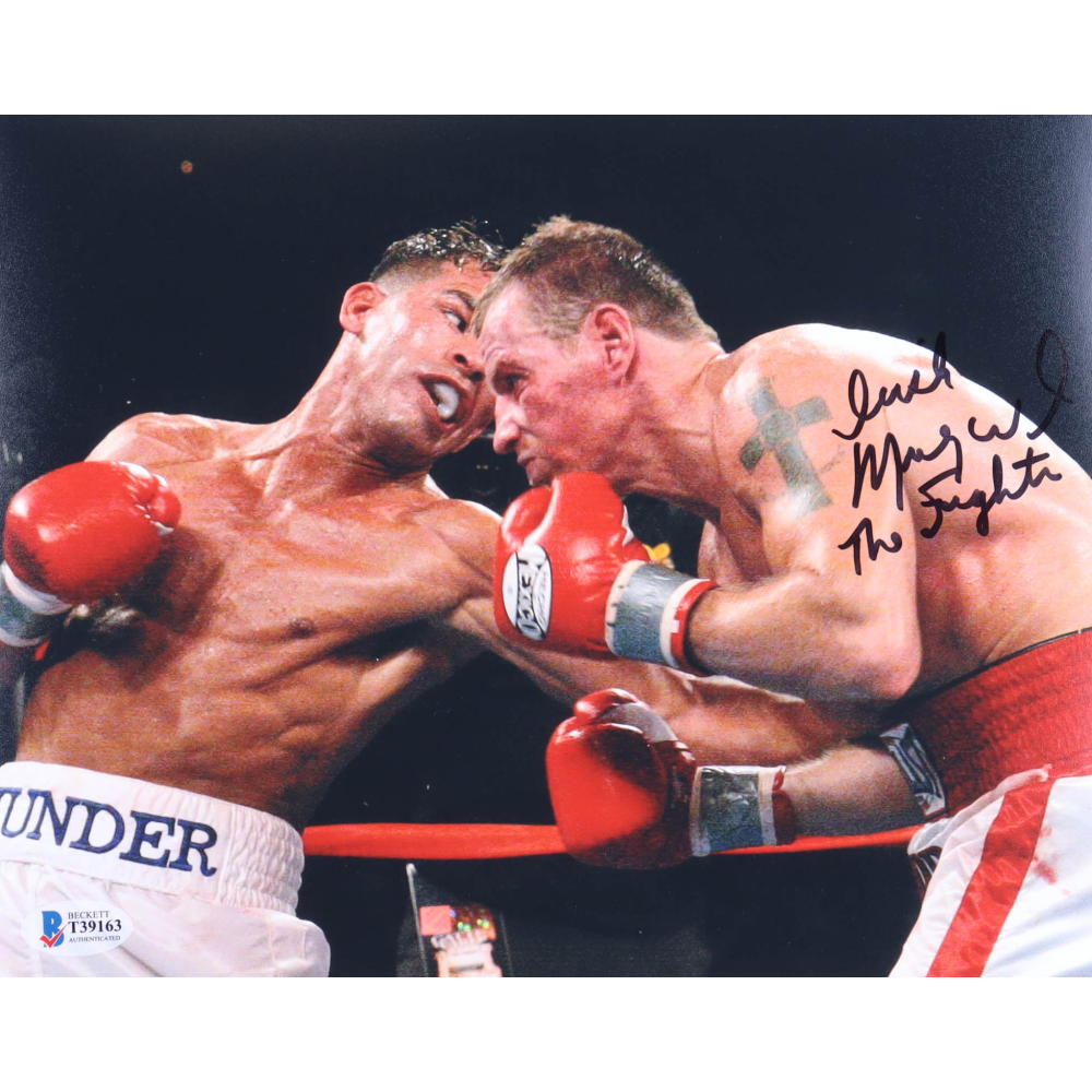 "Irish" Micky Ward Signed 8x10 Photo Inscribed "The Fighter" (Beckett ...