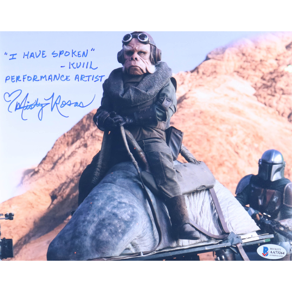 Misty Rosas Signed "The Mandalorian" 8x10 Photo Inscribed "I Have ...