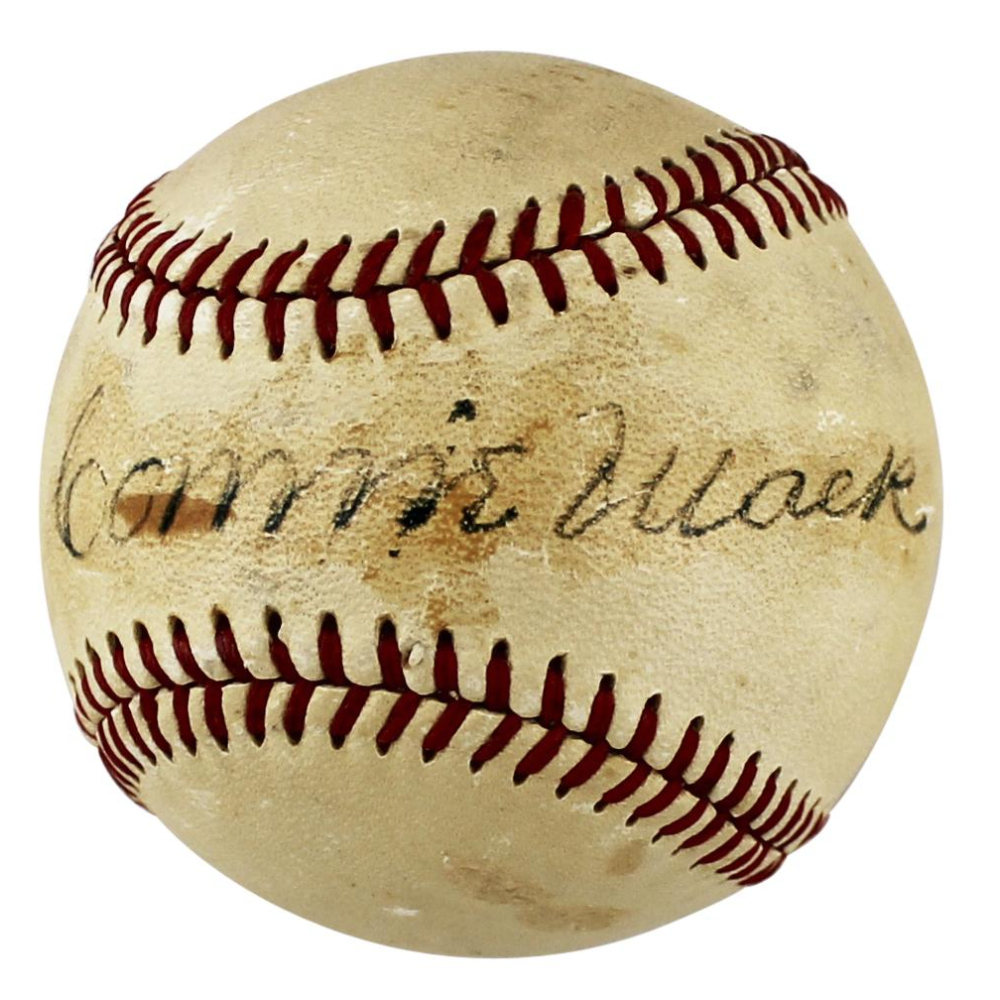 Connie Mack Signed OL Baseball (JSA) | Pristine Auction