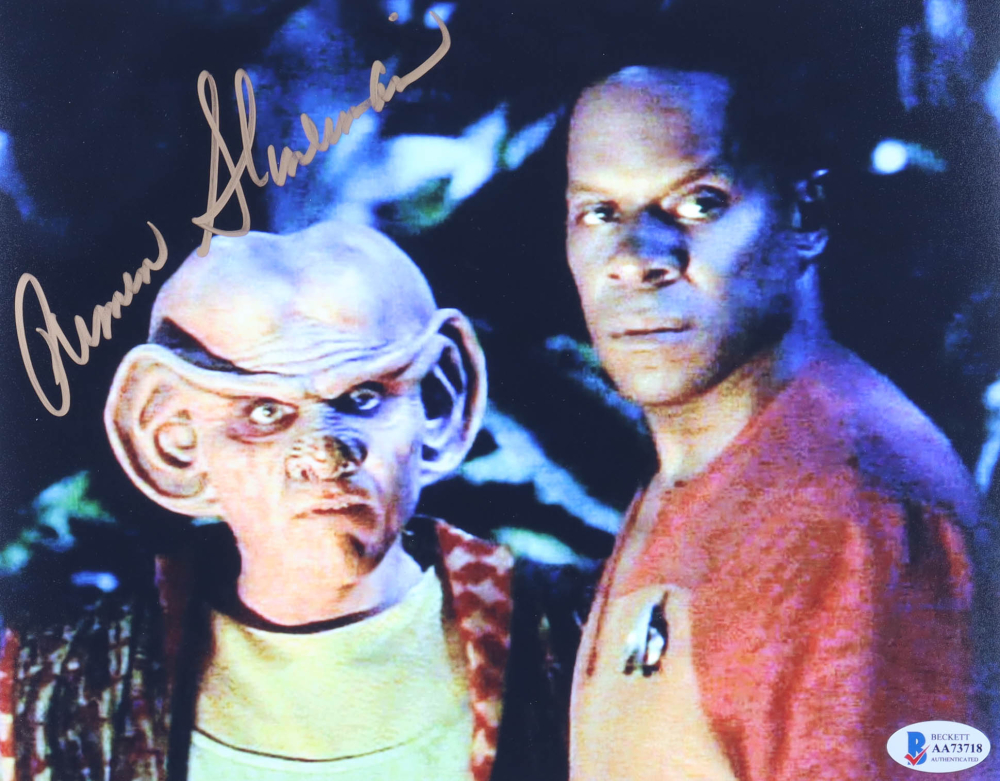 Armin Shimerman Signed "Star Trek: The Next Generation" 8x10 Photo ...
