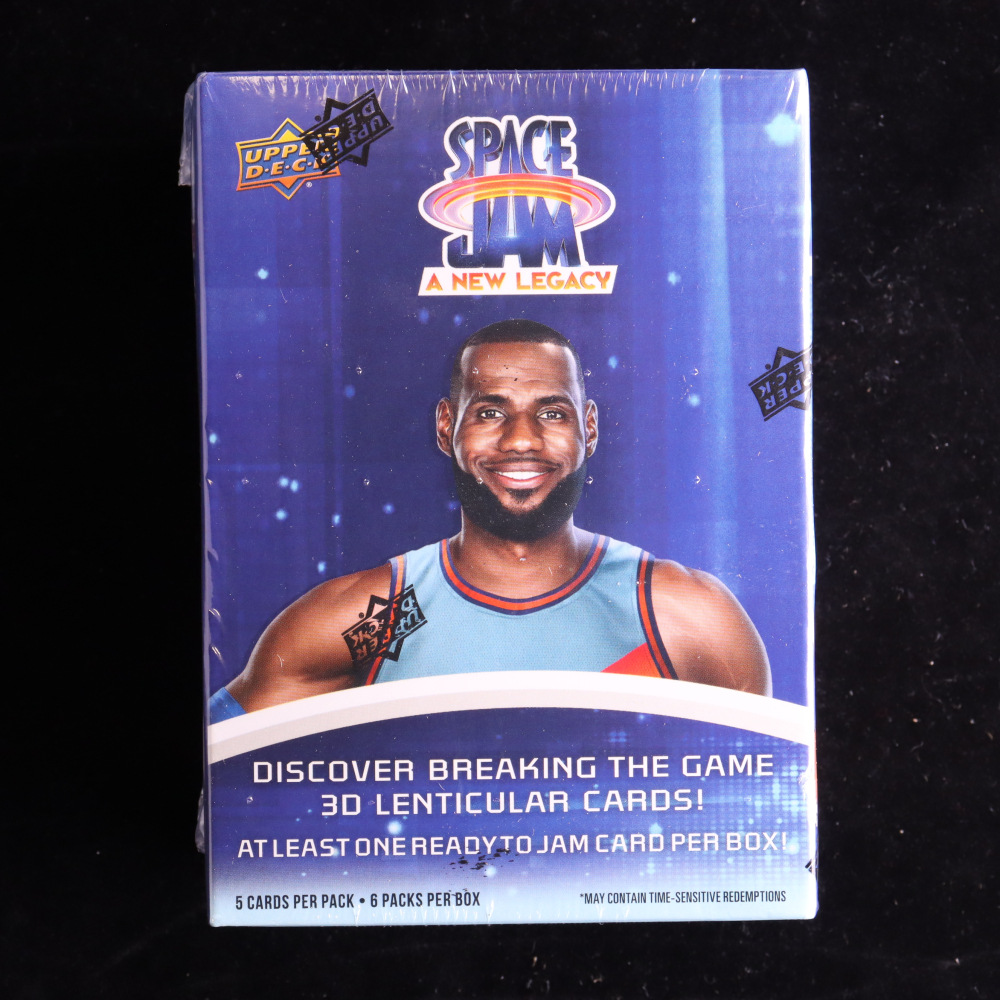 2021 Space Jam: A New Legacy Blaster Box with (6) Packs | Pristine Auction