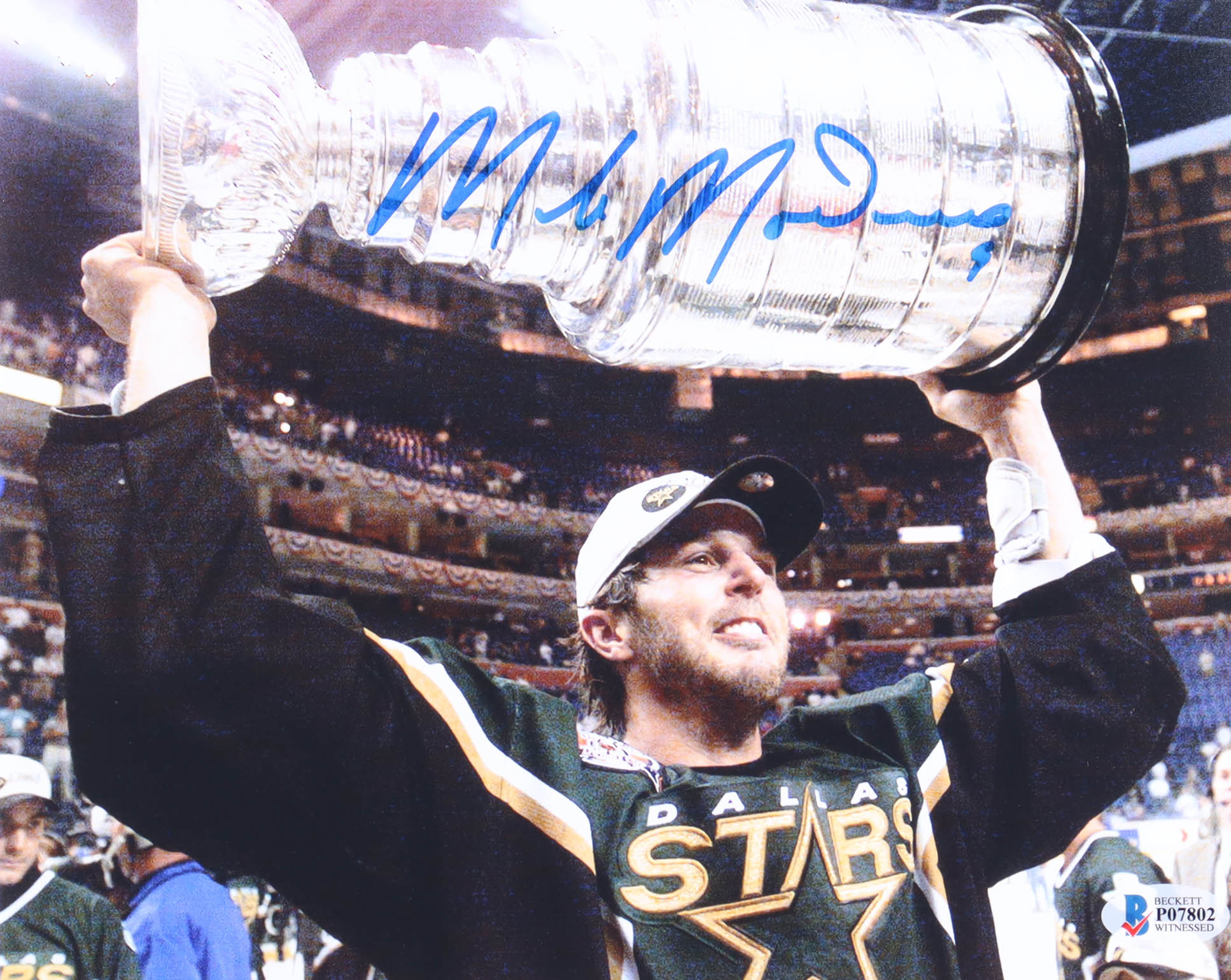Mike Modano Signed Stars 8x10 Photo (Beckett) | Pristine Auction