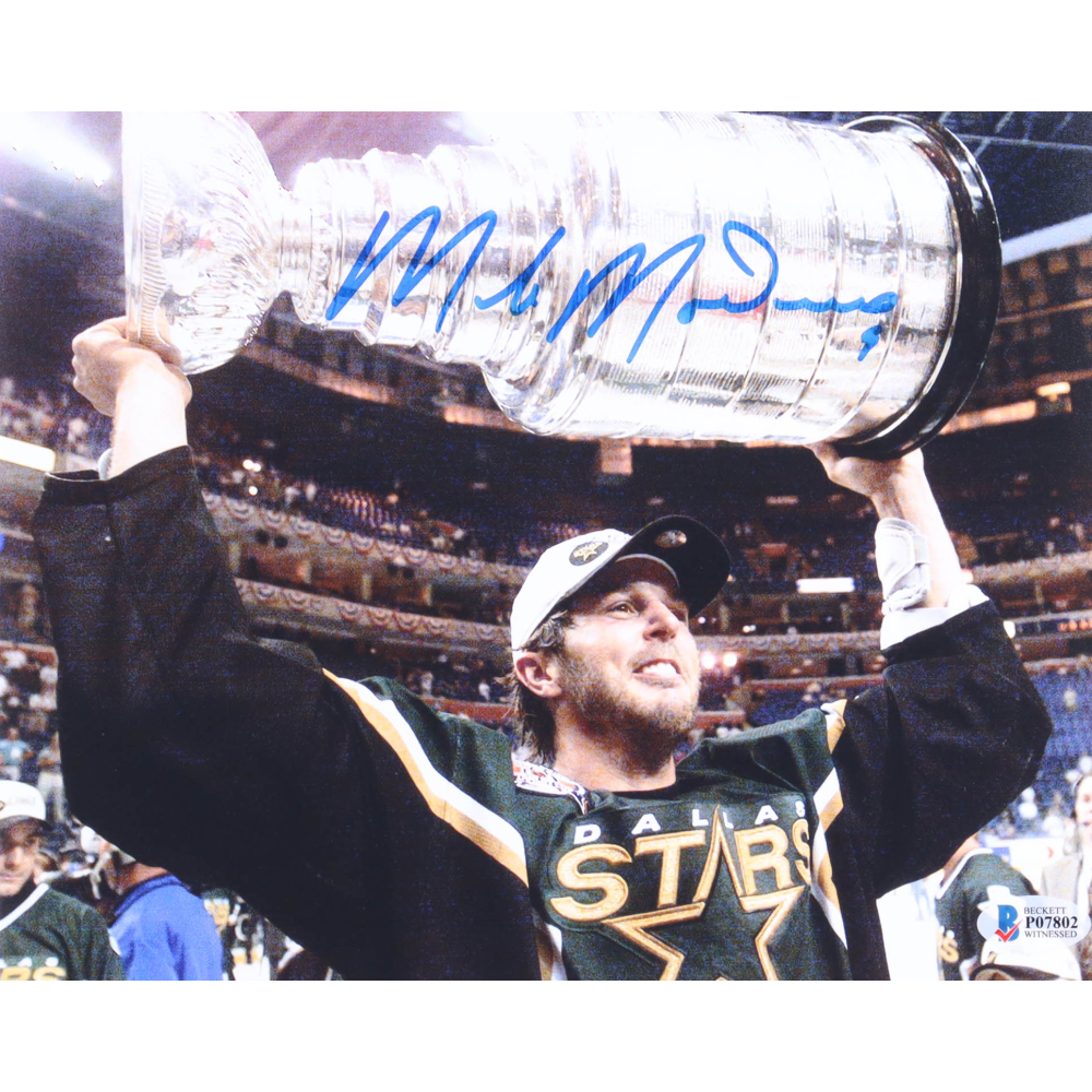 Mike Modano Signed Stars 8x10 Photo (Beckett) | Pristine Auction