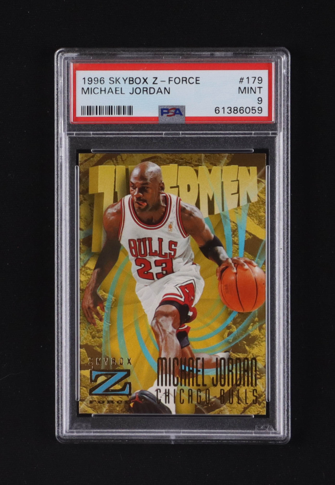 Michael Jordan 1996-97 Z-Force #179 Zupermen (PSA 9) | Pristine Auction