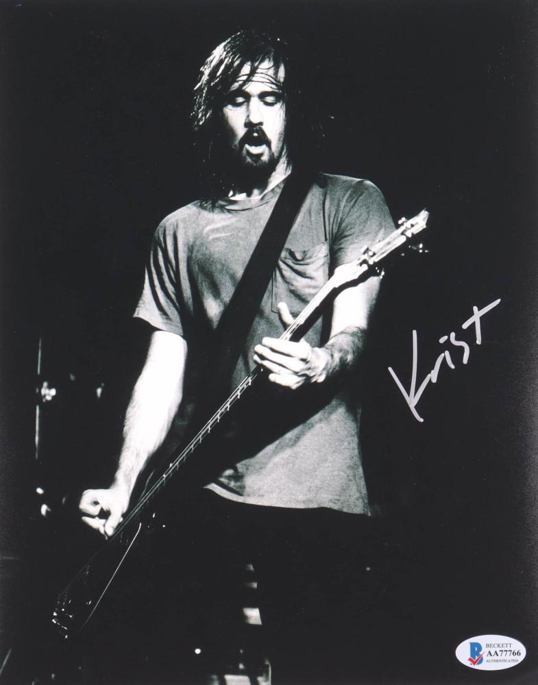 Krist Novoselic Signed 8x10 Photo (Beckett) | Pristine Auction