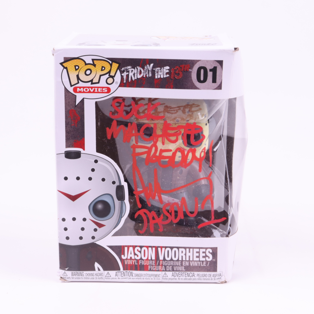 Ari Lehman Signed "Friday The 13th" #01 Jason Voorhees Funko Pop! Vinyl ...