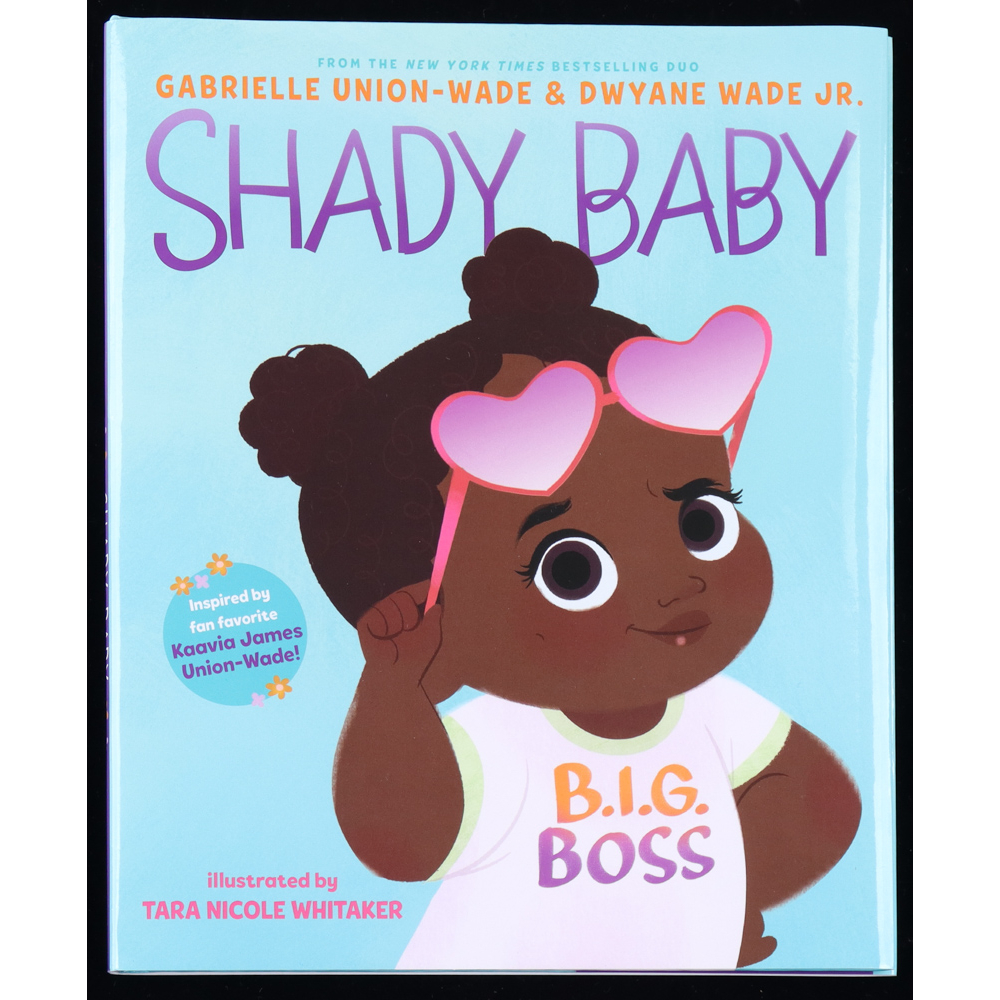 Dwayne Wade & Gabrielle Union-Wade Signed "Shady Baby" Hardcover Book ...