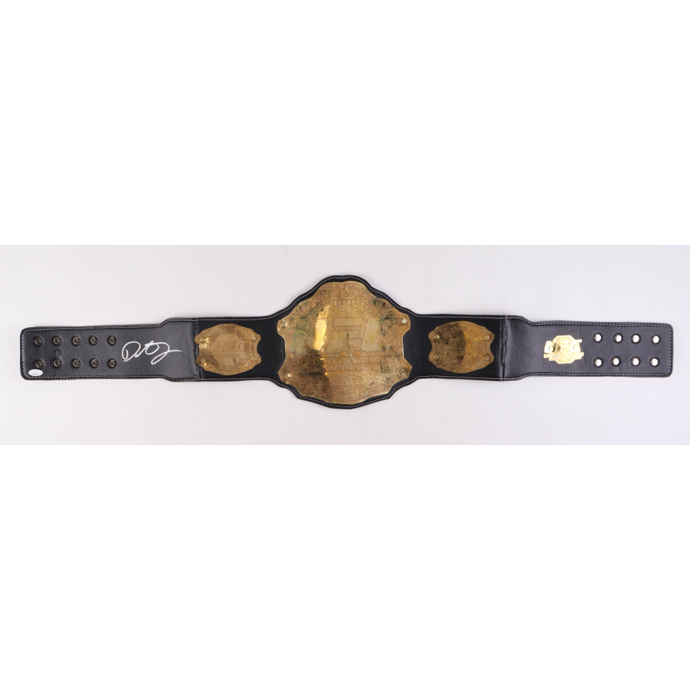 Demetrious Johnson Signed Full-Size UFC Championship Belt (JSA ...