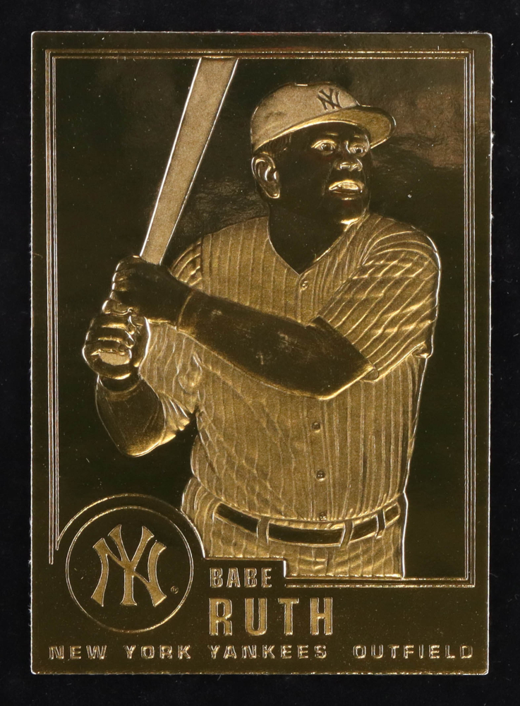 Babe Ruth 1996-03 Danbury Mint #30 23KT Gold Card | Pristine Auction