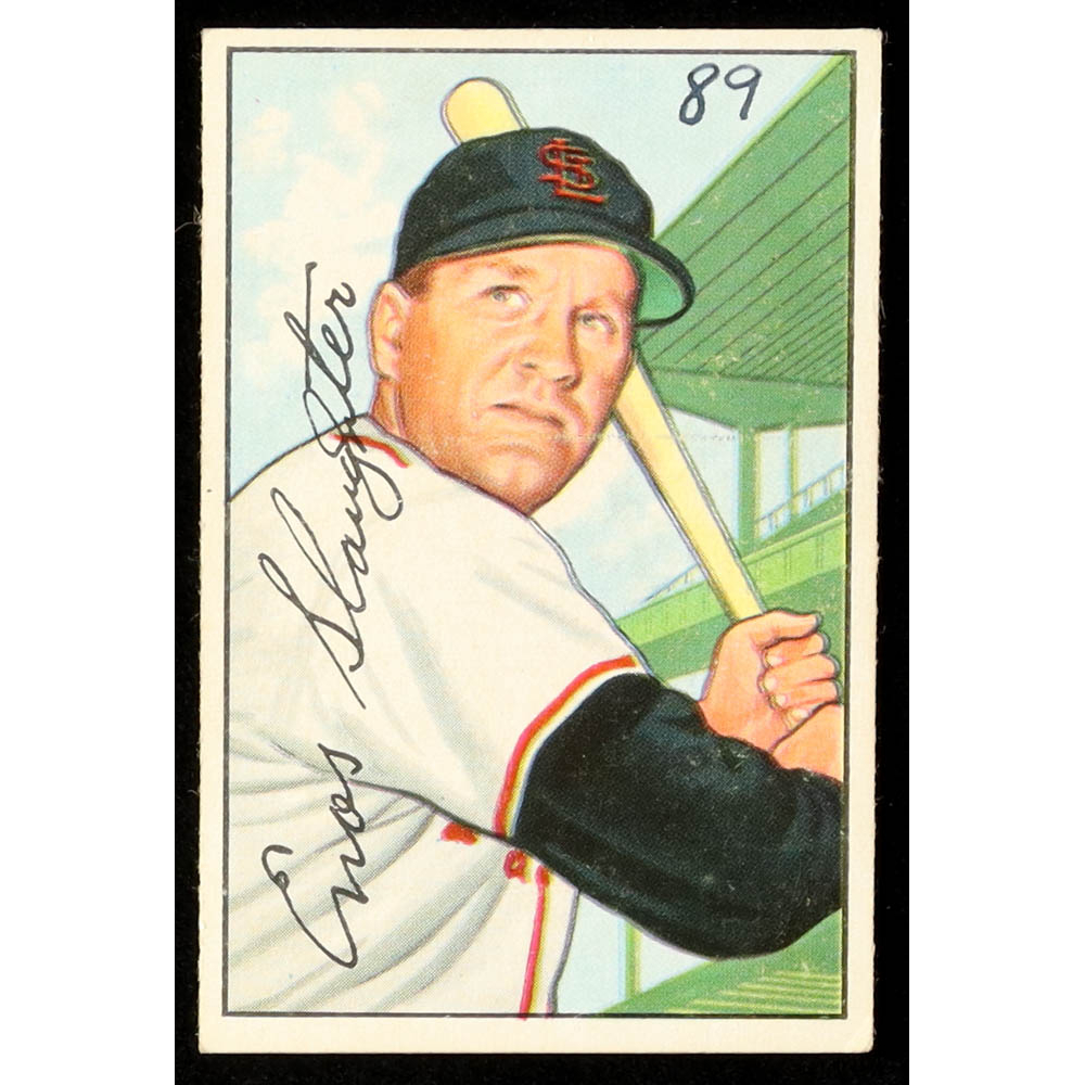 Enos Slaughter 1952 Bowman #232 | Pristine Auction
