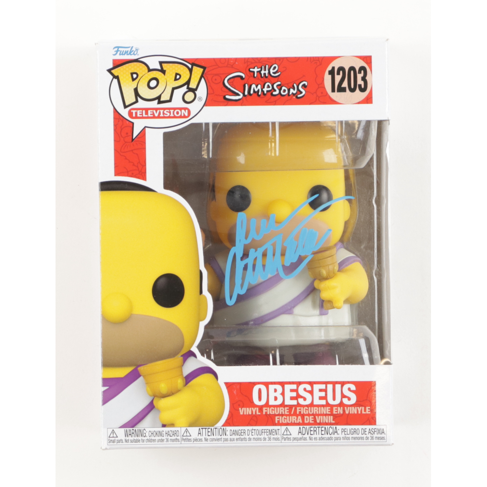 Dan Castellaneta Signed "The Simpsons" #1203 Obeseus Funko Pop! Vinyl ...