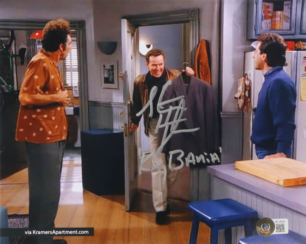 Steve Hytner Signed "Seinfeld" 8x10 Photo Inscribed "Kenny Bania ...