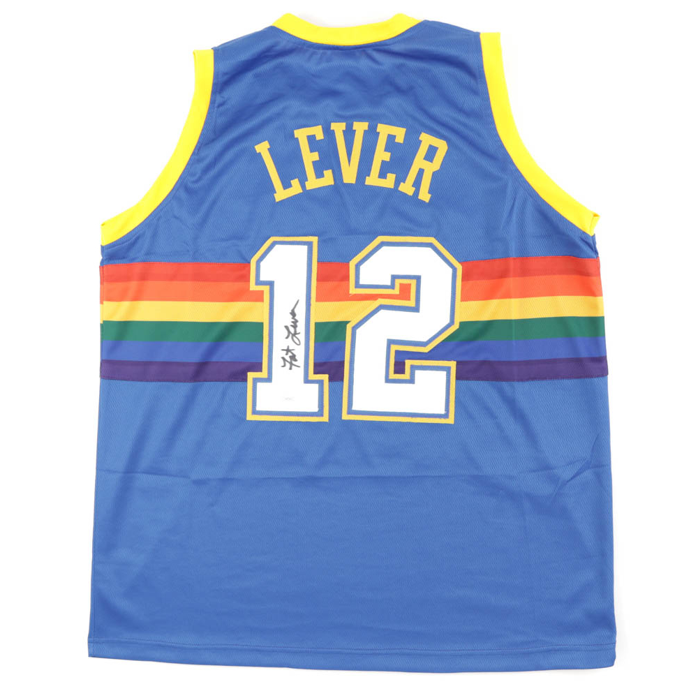 Lafayette "Fat" Lever Signed Jersey (JSA) | Pristine Auction