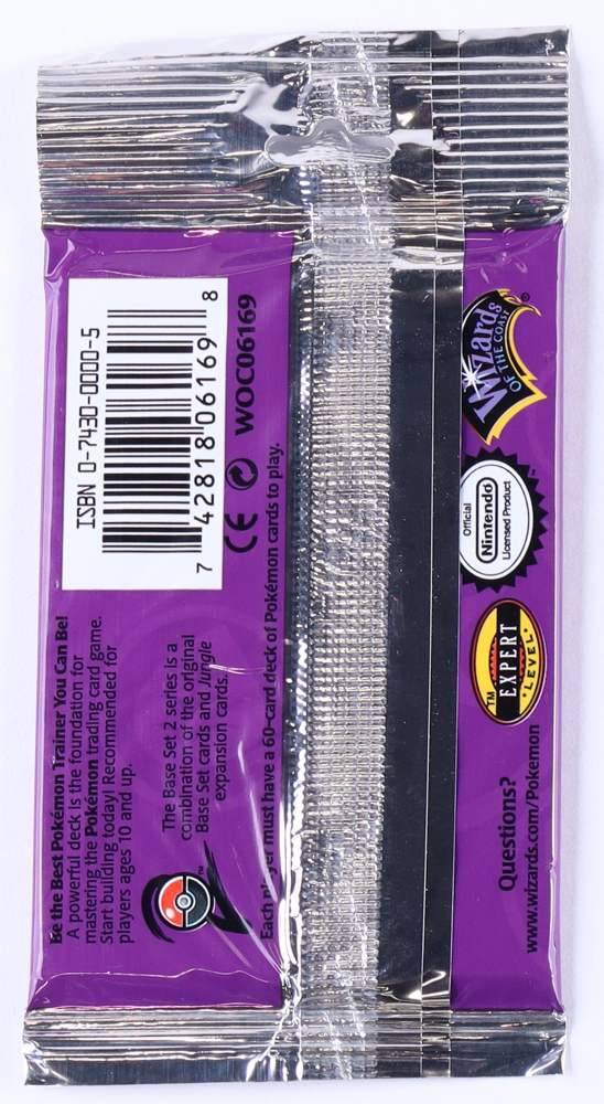 Pokemon Base Set 2 Booster Pack with (11) Cards | Pristine Auction